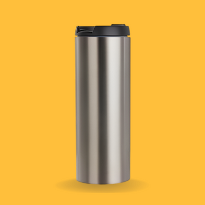 TERMO RECTO PLATA 14oz - jgonemx